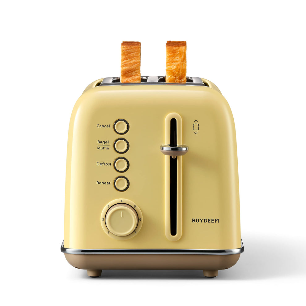 BUYDEEM Classic 2-Slice Metal Toaster DT620